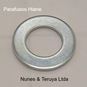 ARRUELA LISA M14 (15X28X2,70MM) DIN125 TIPO A ZINCADO BRANCO CISER ...