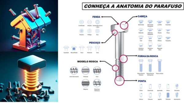 Conheça a Anatomia do Parafuso e os Sistemas de Rosca - Parafusos Hiane ...