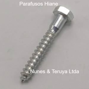 PARAFUSO SEXTAVADO ROSCA SOBERBA RP 1/4X100 MM ZB - Parafusos Hiane On ...